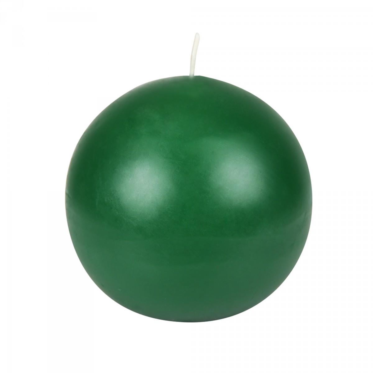 4 Inch Hunter Green Ball Candles (2pc/Box)
