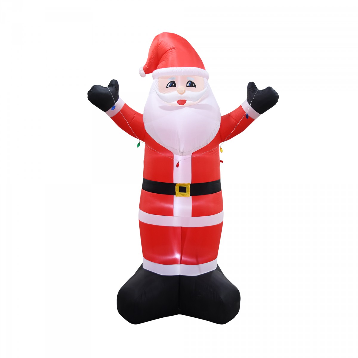 10FT Santa with String Light Inflatable
