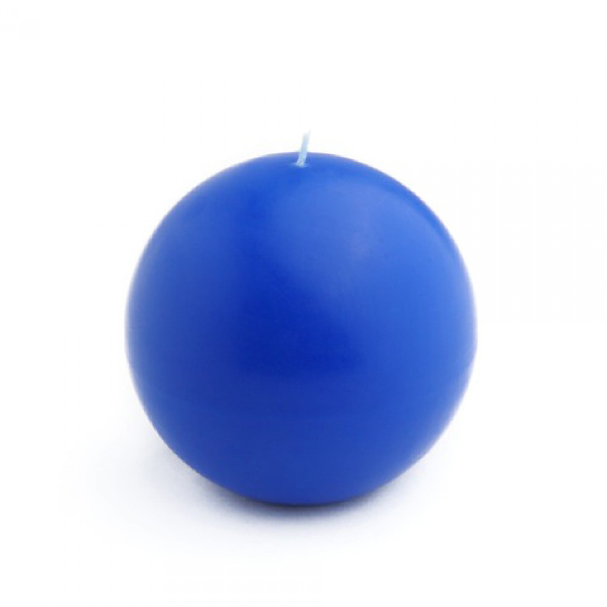 4 Inch Blue Ball Candles (2pc/Box)