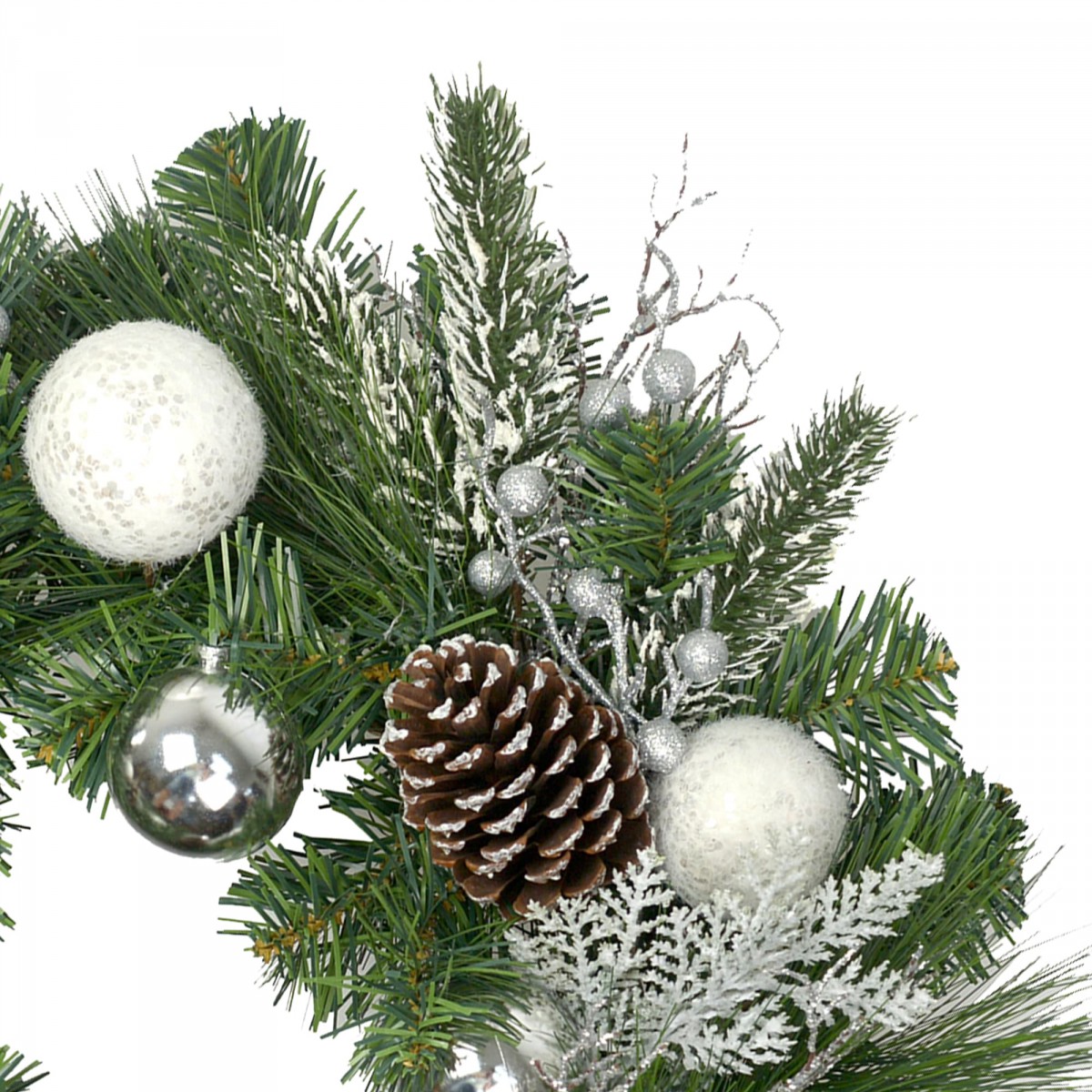20 Inch Christmas Decorated Wreath