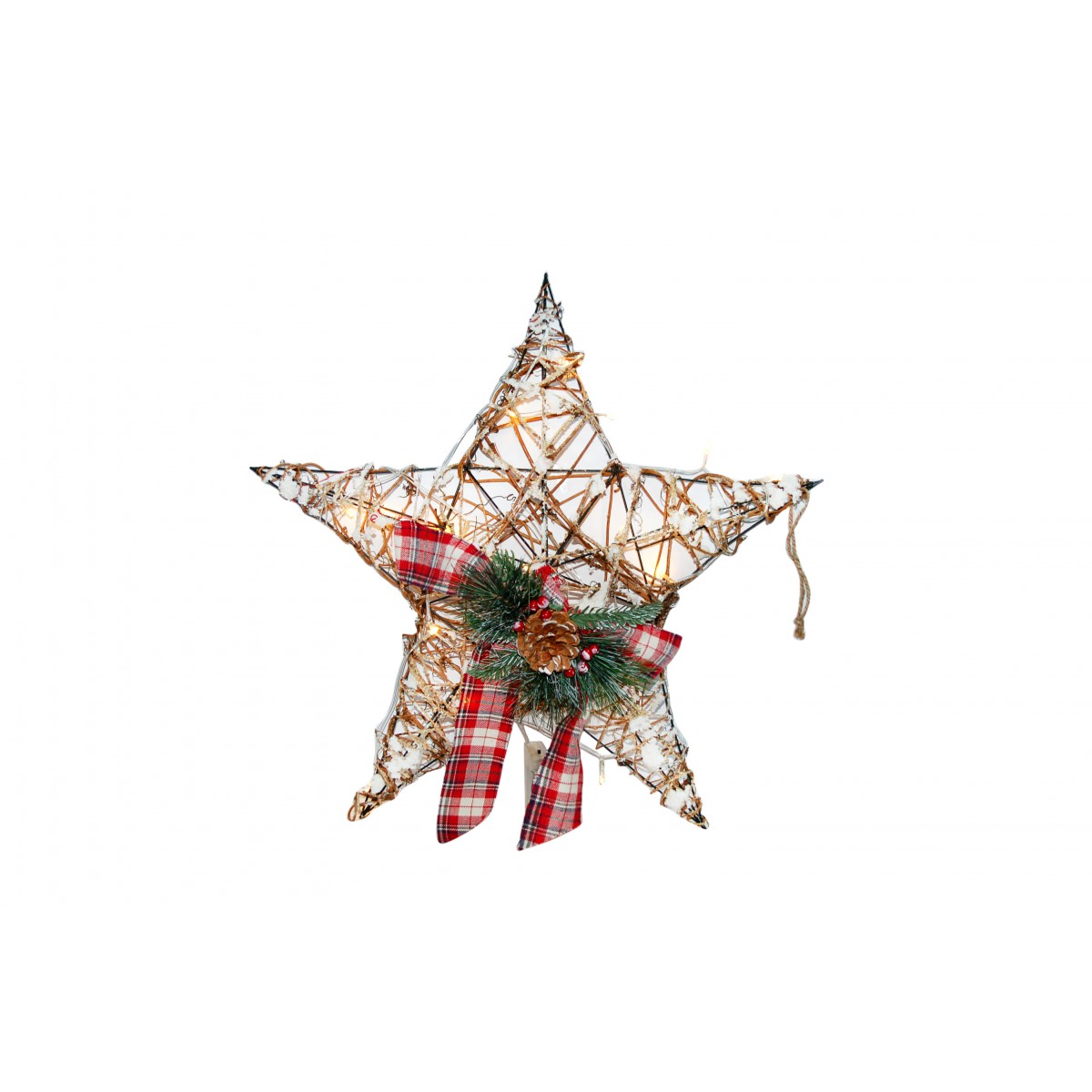 23 Inch LED Hanging Star Wall Decor