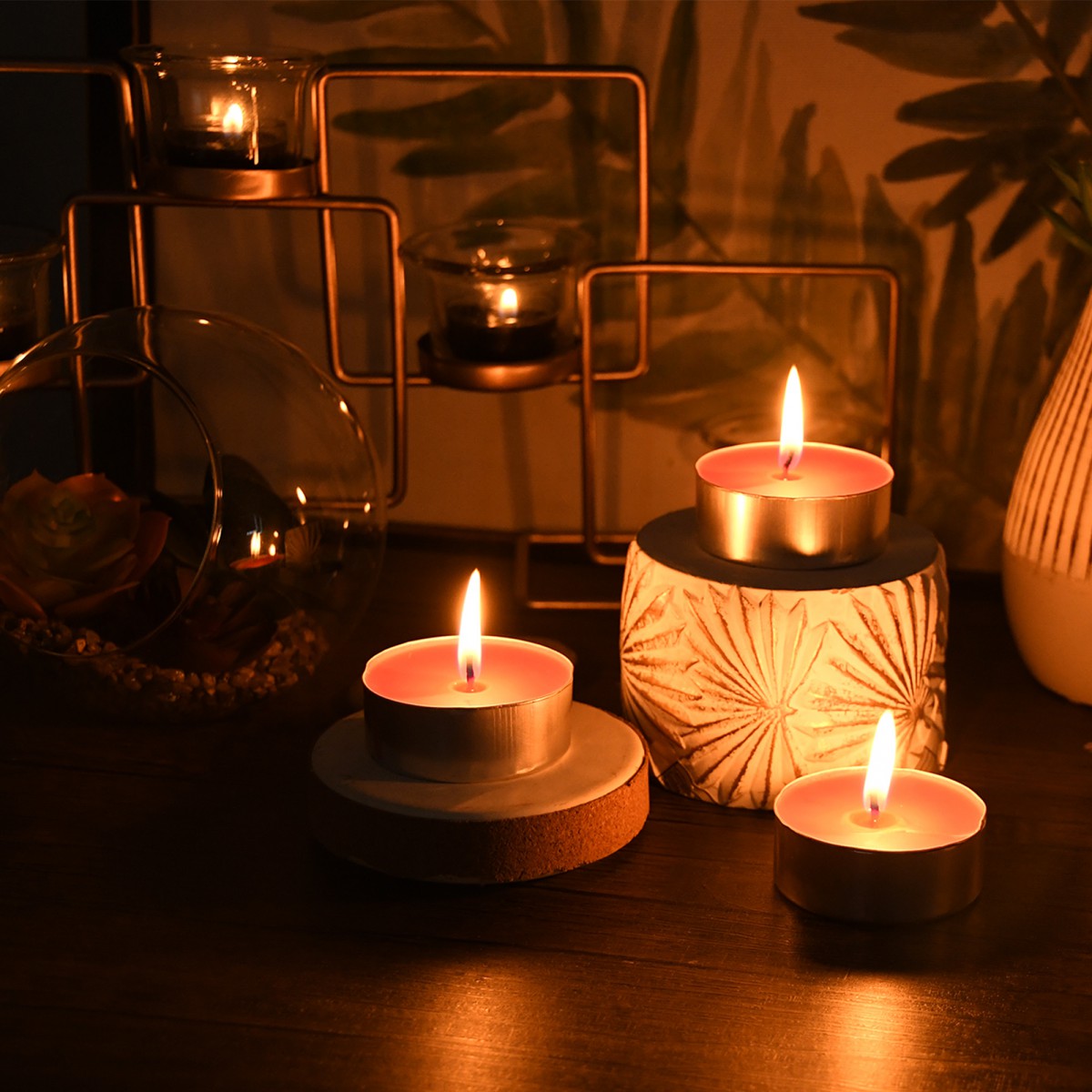 Mega Oversized Red Tealights (12pc/Box)