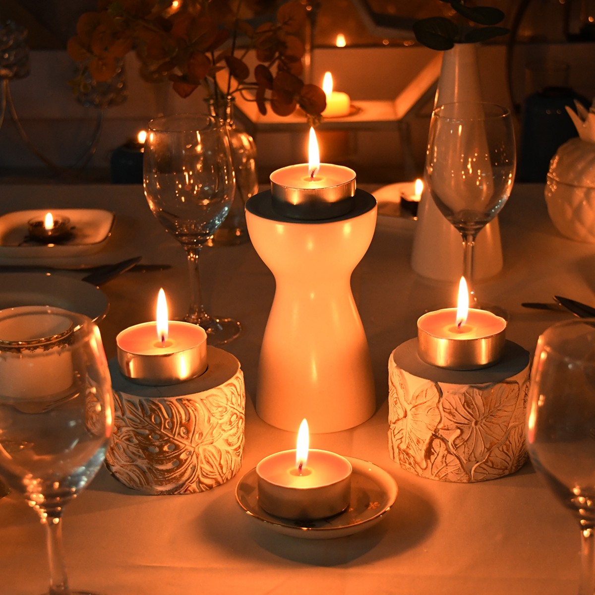 Mega Oversized Red Tealights (12pc/Box)