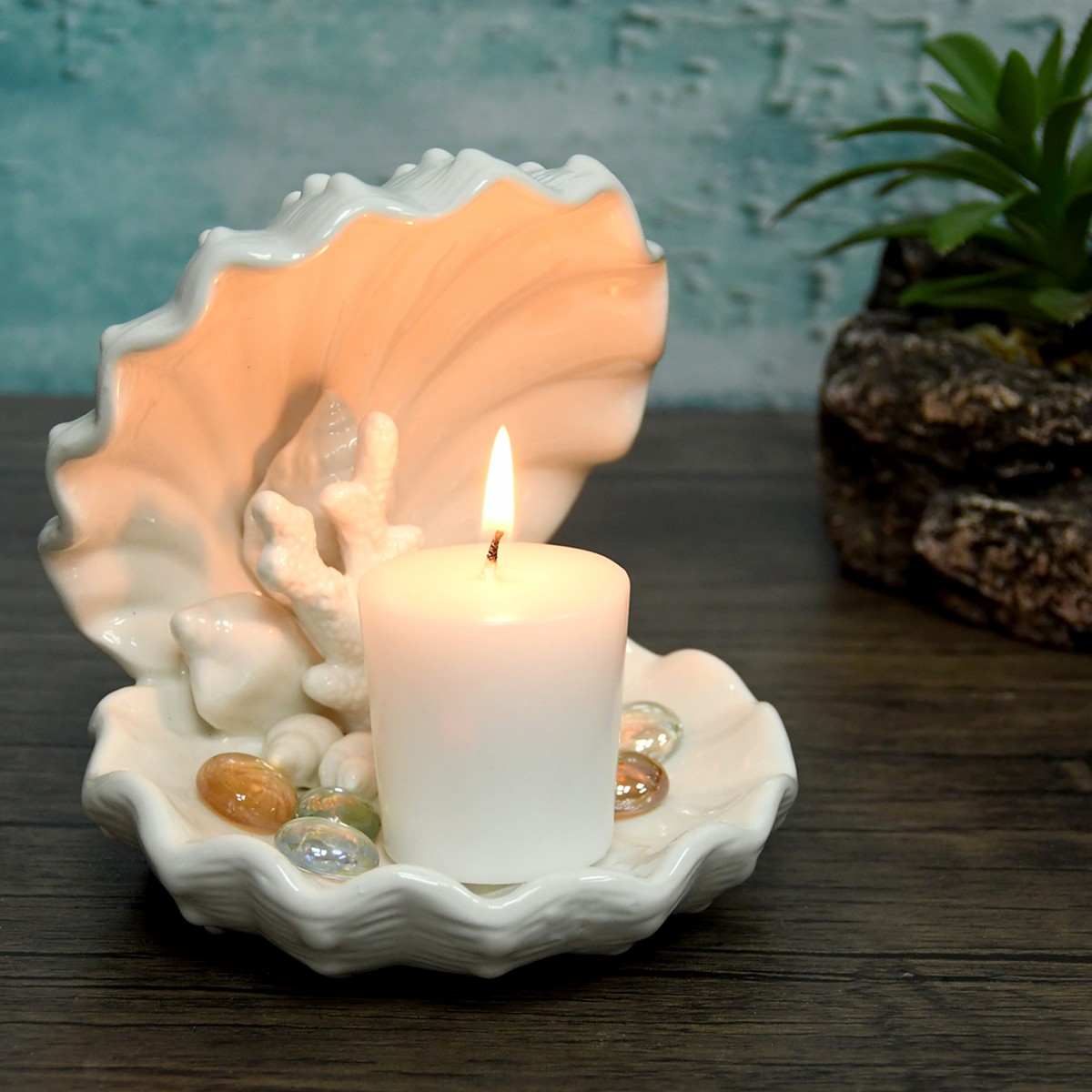 Pearl White Votive Candles (96pc/Case) Bulk
