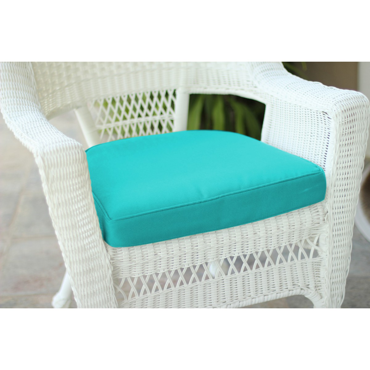 Sky Blue Single Chair Cushion