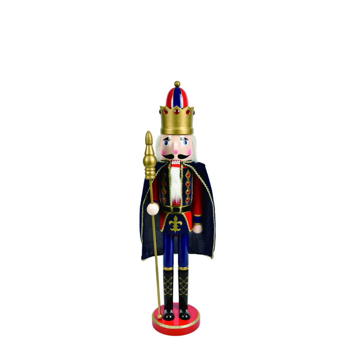 Christmas 18 Inch Nutcracker King with Cape