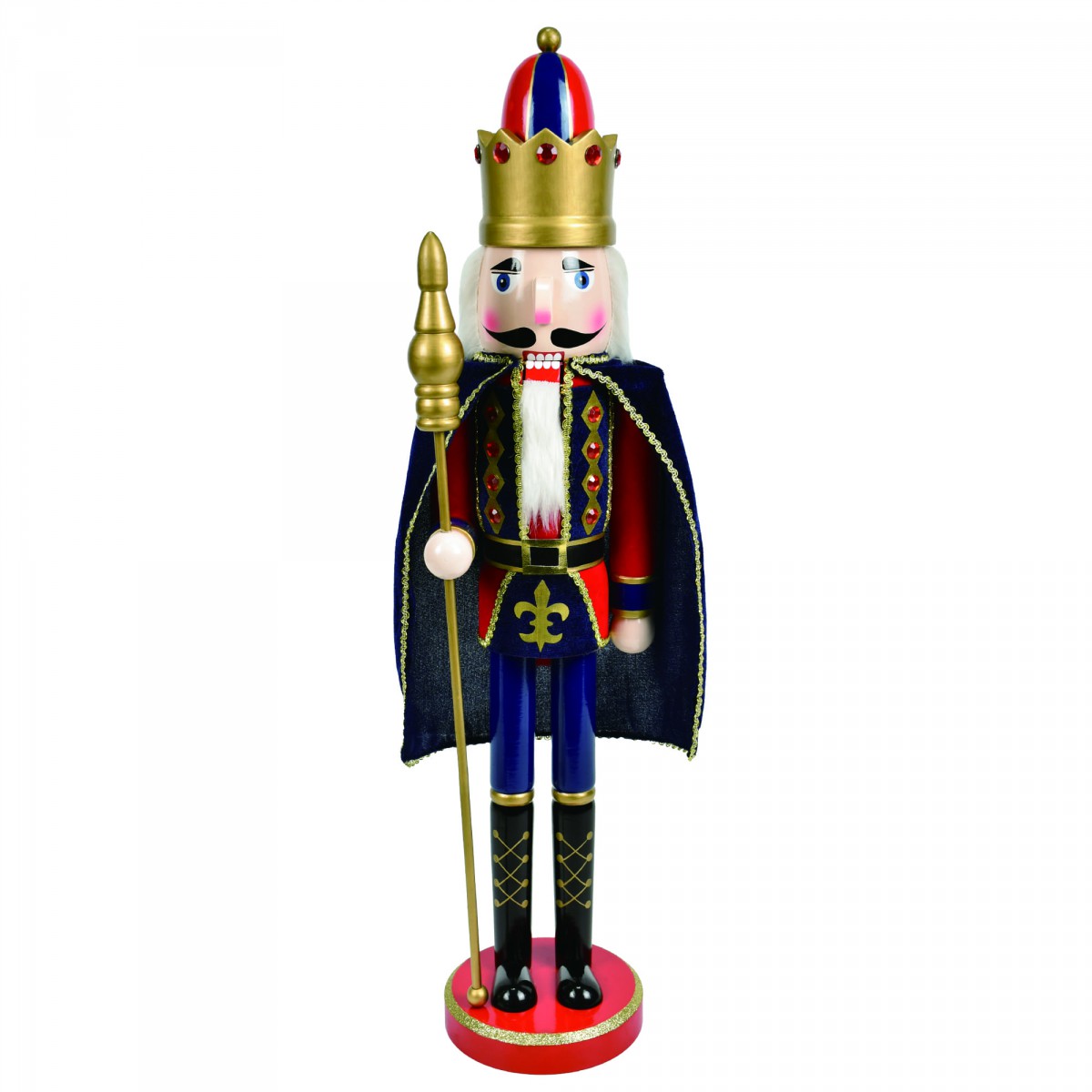Christmas 36 Inch Nutcracker King with Cape