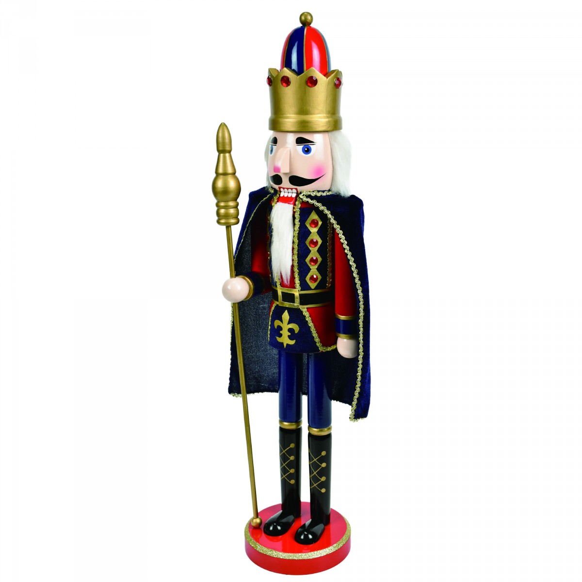 Christmas 36 Inch Nutcracker King with Cape
