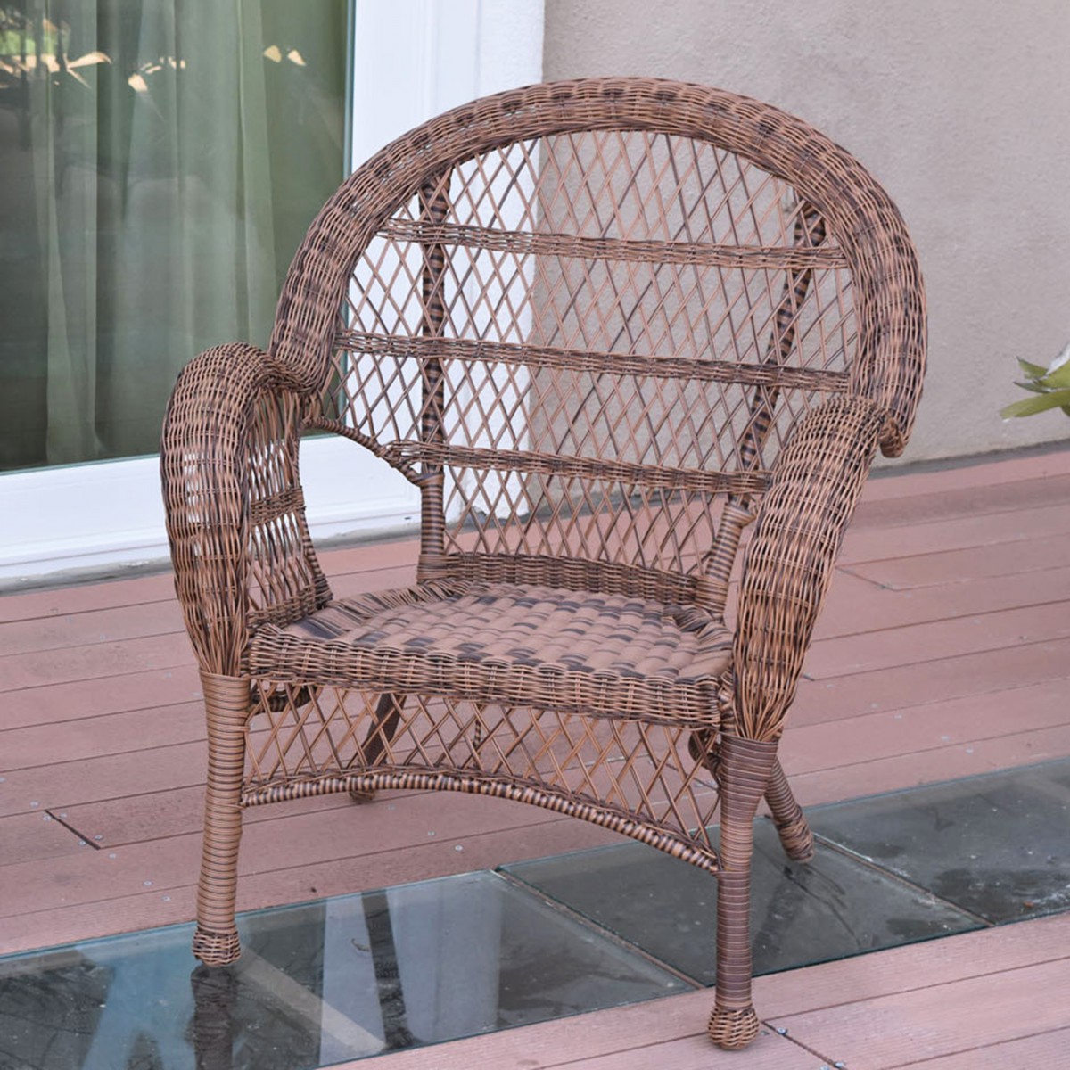 Santa Maria Honey Wicker Chair