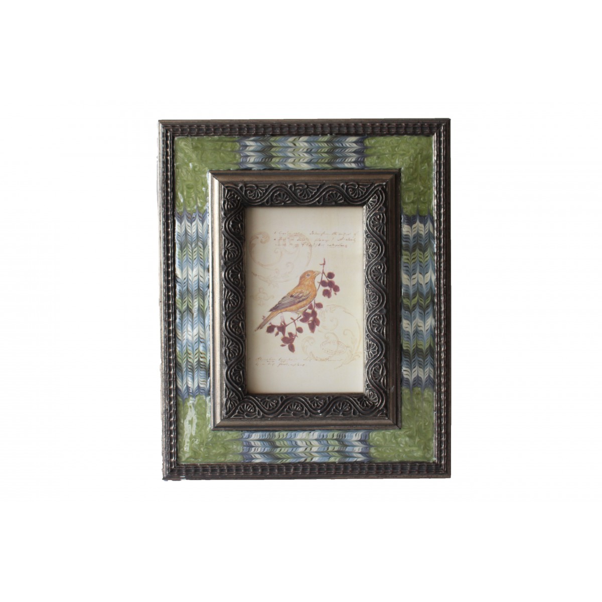 Brown 4 x 6 Inch Pattern Frame